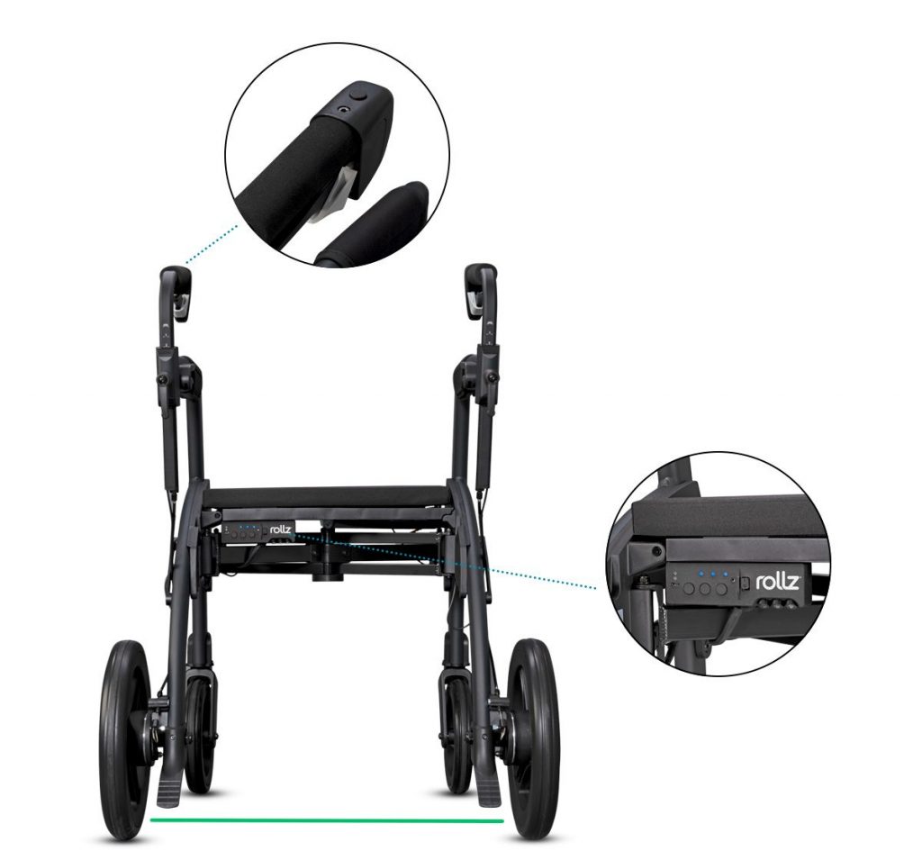 Parkinson rollator walker | Rollz Motion Rhythm
